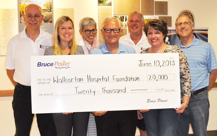 Bruce Power donates $20K to Walkerton Hospital | The Shoreline Beacon