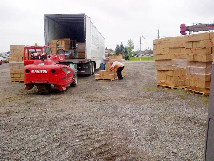 Red Cross ships cots west | Sudbury Star