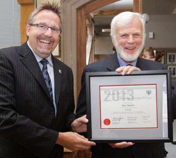Don Flanders named Senior of the Year | Belleville Intelligencer