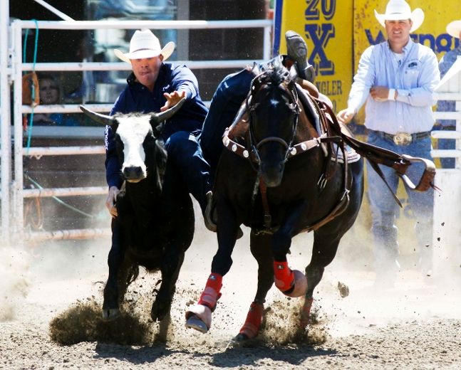 Infamous bulldogging bros. | Cochrane Times