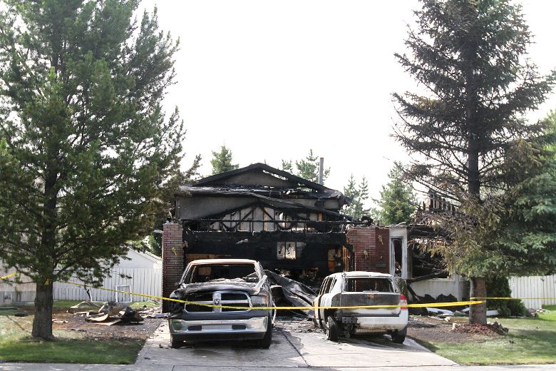 Home completely destroyed by fire | Wetaskiwin Times