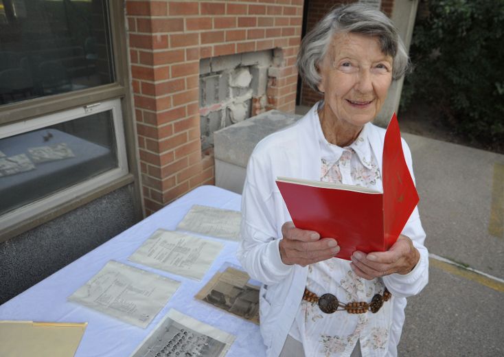 Time capsule dug out after 42 years (Edith Cavell Building at ...