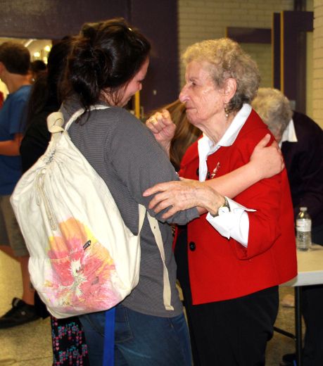 Holocaust survivor Eva Olsson spreads powerful message to Sarnia high ...