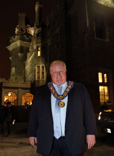 Mayor Rob Ford plays comedian in speech to Toronto's business elite ...