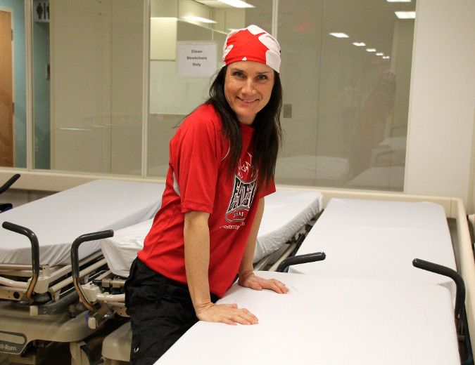 Sarnia nurse and boxing champion motivates students | The Sarnia Observer