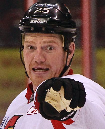 Ottawa Senators tough guy Chris Neil has definitely made his mark on ...