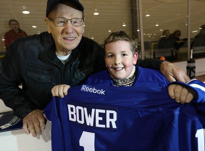 Johnny Bower makes young fan's dream come true | Toronto Sun