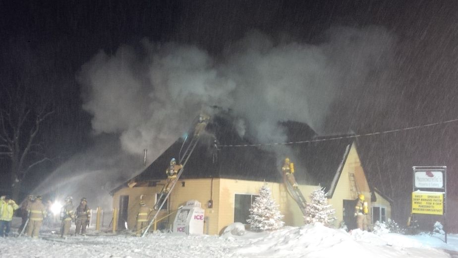 Firefighters battle Lucan fire | London Free Press