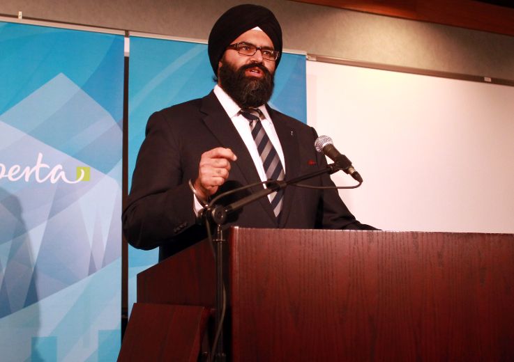 Alberta Human Services Minister Manmeet Bhullar launched a two-day ...