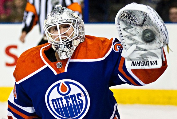 Ben Scrivens sensational in goal as Edmonton Oilers edge San Jose ...