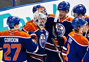 Ben Scrivens sensational in goal as Edmonton Oilers edge San Jose ...