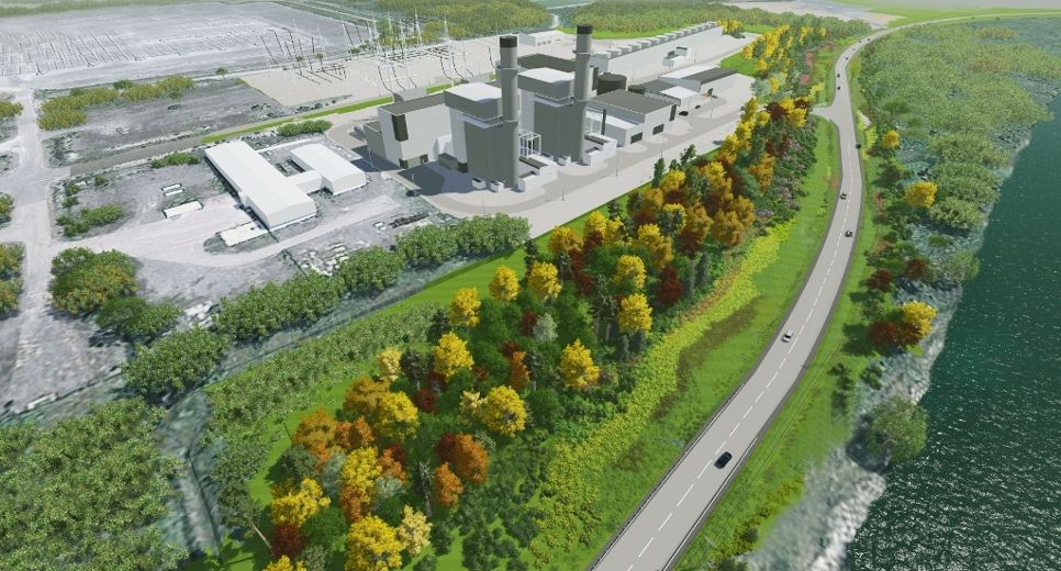 Power plant about one-quarter complete | The Kingston Whig Standard