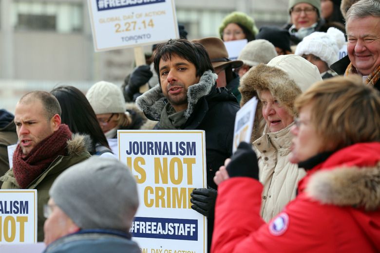 Toronto rally to free Al Jazeera journalists held in Egypt | Toronto Sun