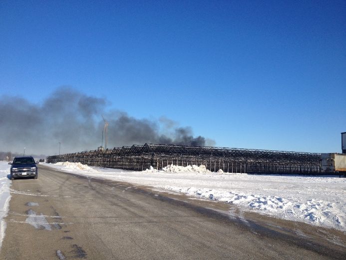 Three firefighters injured in greenhouse fire | Toronto Sun