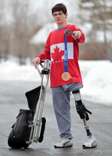 Ben Delaney no slouch at sledge | Ottawa Sun