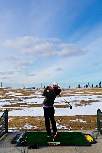 Course not open yet, but Edmonton golfers have some driving range ...