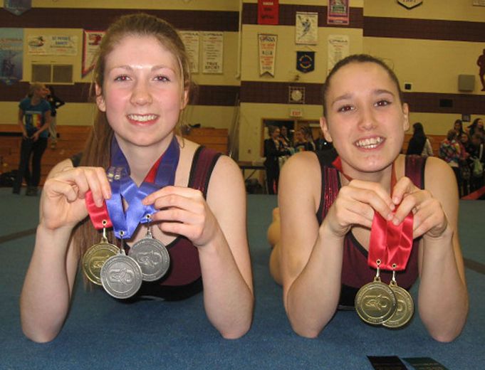Trojans tandem leads locals at OFSAA gymnastics | Belleville Intelligencer