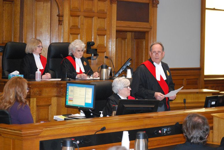 Top judges christen courts at new consolidated Elgin County Courthouse ...