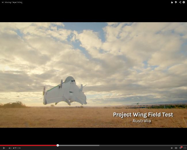 Google tests Project Wing - airborne drones to deliver goods | Toronto Sun