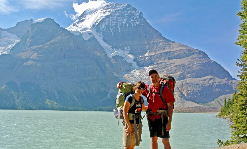 Near Jasper, Alberta, Berg Lake Trail is world-class back-country ...
