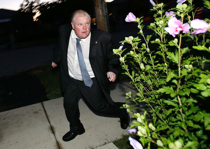 Man in Rob Ford mask arrested at campaign office | Toronto Sun