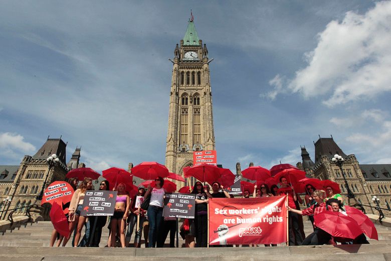 Sex Workers Rally Against Bill C 36 Ottawa Sun