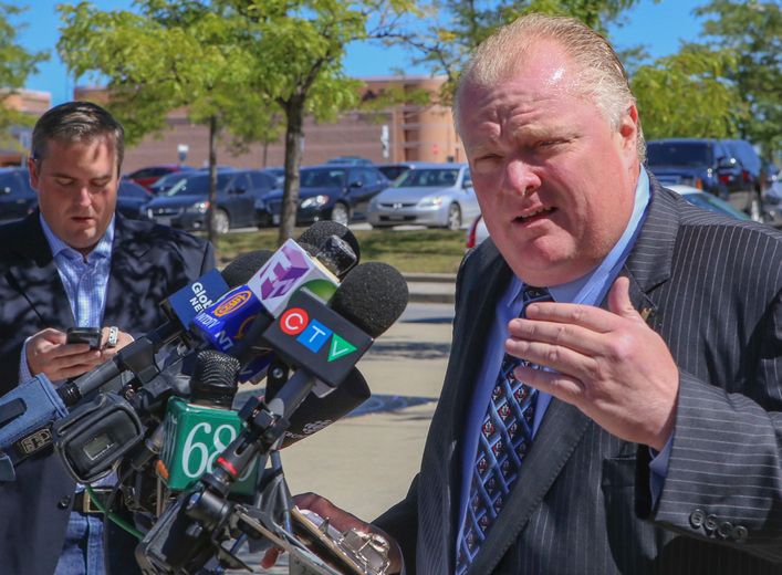 Rob Ford in hospital with tumour | Toronto Sun