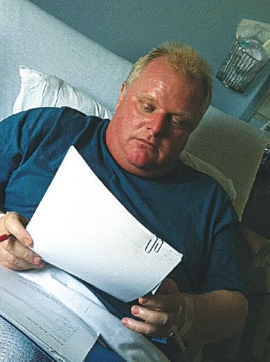 Rob Ford in hospital with tumour | Toronto Sun