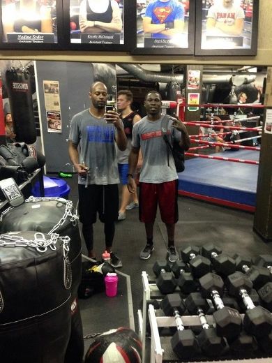 Winnipeg Blue Bombers receivers use boxing as part of their training ...