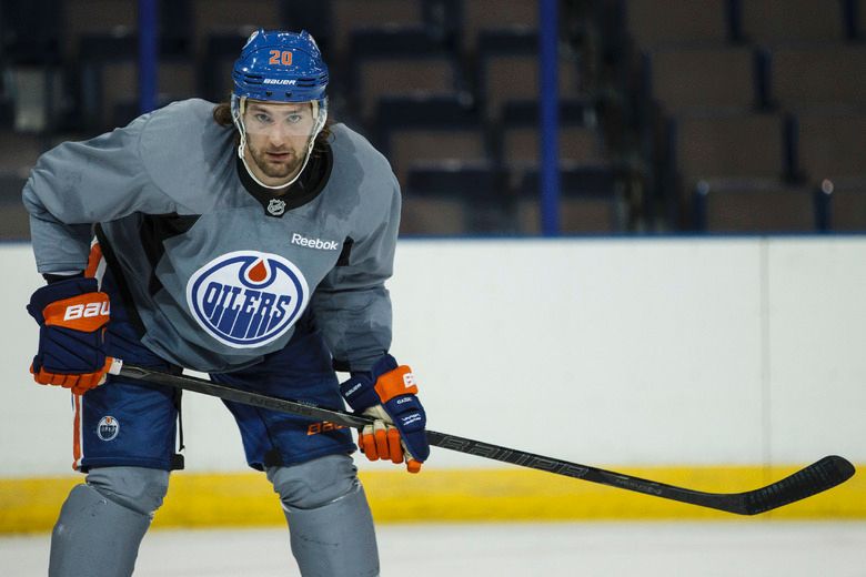 Luke Gazdic back in full-contact practice with Edmonton Oilers ...