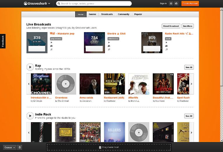 Music streaming site Grooveshark shuts down | Toronto Sun