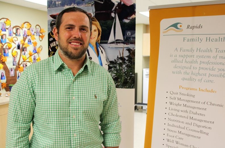 Dr. Blake Pearson accepting patients at Rapids Family Health Team | The ...