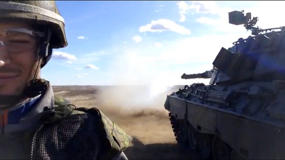 Oilers players bond over military tanks, exercises at CFB Wainwright ...