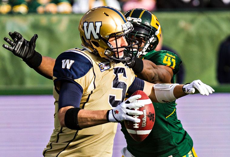 Former Eskimos offensive linemen Hec Pothier and Bill Stevenson ...