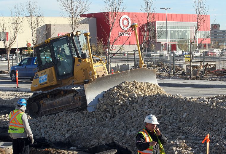 Roadwork right on Target | Winnipeg Sun