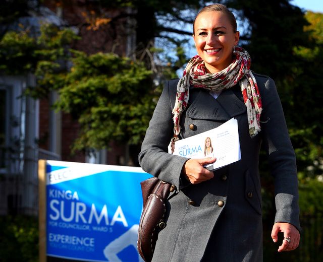 Holyday gives boost to Kinga Surma campaign | Toronto Sun