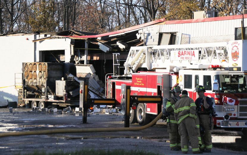 Ministry of Labour, Fire Marshal remain on scene of Veolia explosion ...