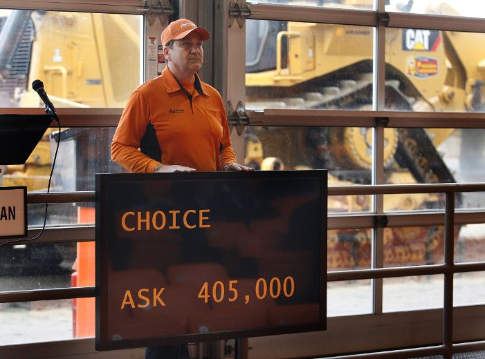 A Mile a Minute: A day at the Ritchie Bros. Auctioneers just south of ...