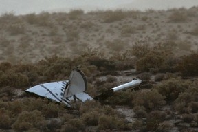 Pilots identified in Virgin Galactic crash | Toronto Sun