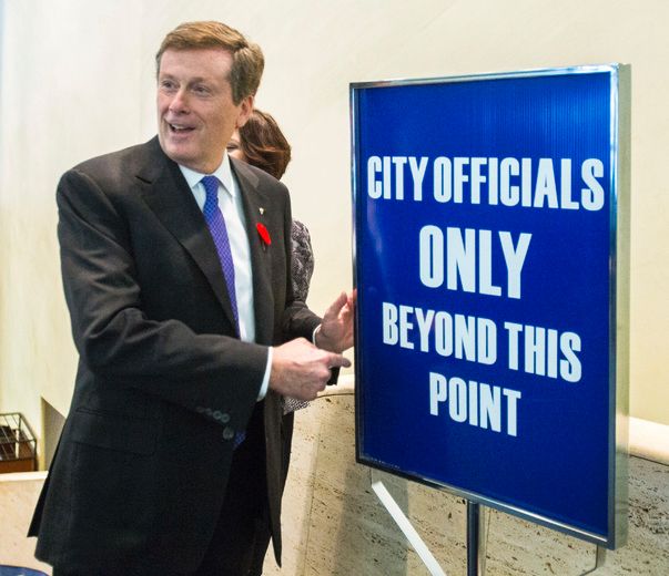 Tory jokes about his lack of City Hall experience | Toronto Sun