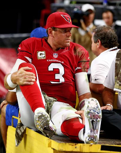 Carson Palmer 'cried like a baby' Sunday night after knee injury sunk ...
