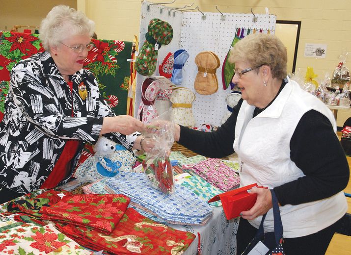 Kinettes hold annual Christmas market | Vulcan Advocate