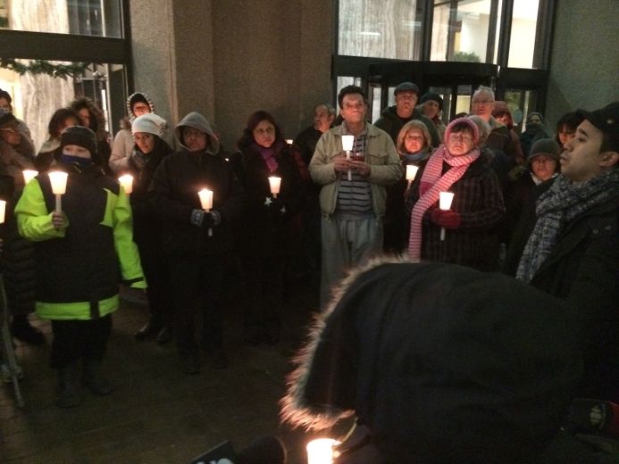 Vigil Held For Murdered Nurse Two Sons Toronto Sun