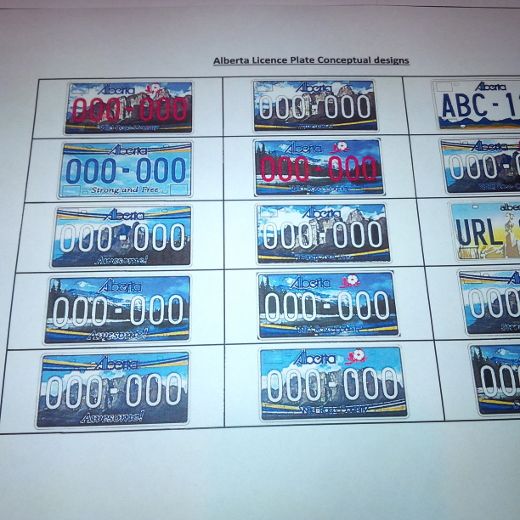 Dozens of Alberta licence plate designs were rejected | Edmonton Sun
