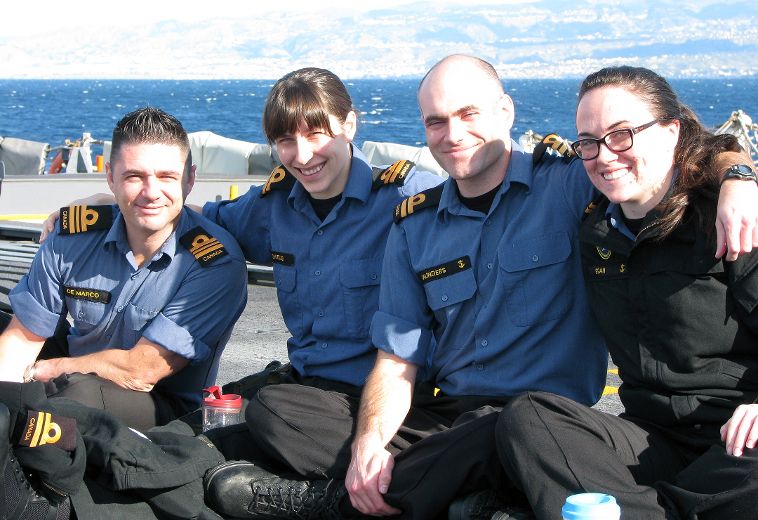 St. Thomas naval lieutenant Nadia Shields a commanding figure on HMCS ...