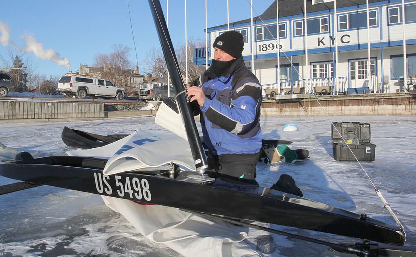 Speed attracts sailor to ice boat racing | The Kingston Whig Standard