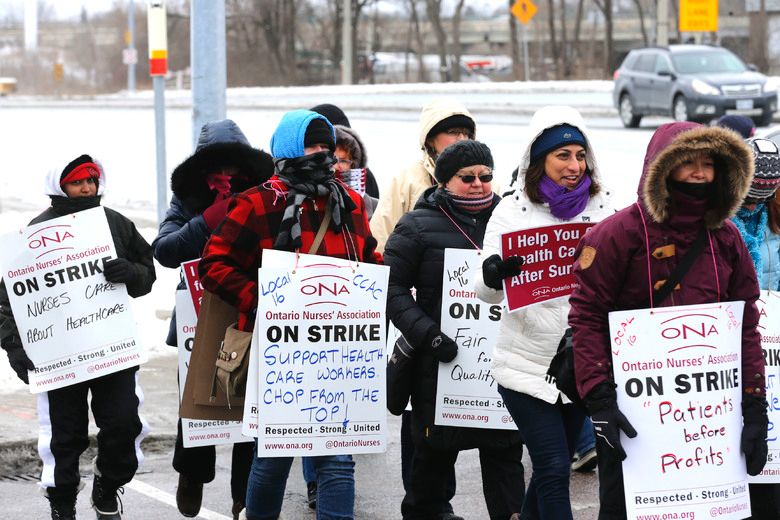 No quick end to health-care workers' strike | Toronto Sun