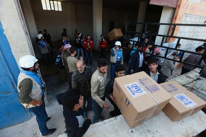 ISIS logos on UN food parcels shocks WFP officials | Toronto Sun