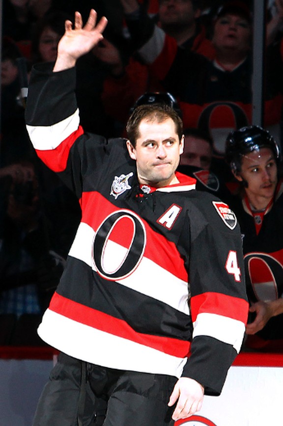 Ottawa Senators defenceman Chris Phillips says milestone 'means a lot ...