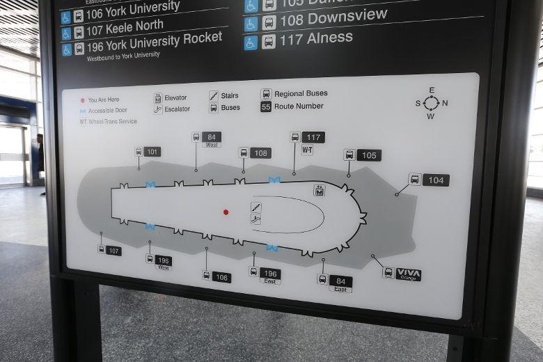 TTC's 'phallic-looking' sign replaced | Toronto Sun